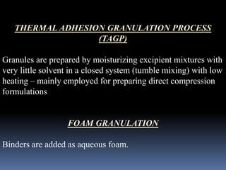 Granulation | PPTX
