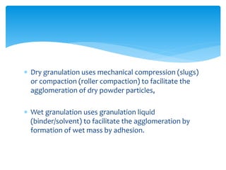 Granulation | PPTX