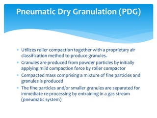 Granulation | PPTX