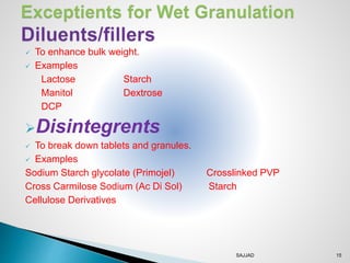 Granulation ppt | PPTX