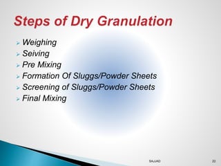 Granulation ppt | PPTX