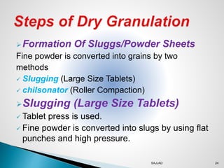 Granulation ppt | PPT