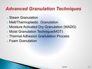 Granulation ppt | PPTX