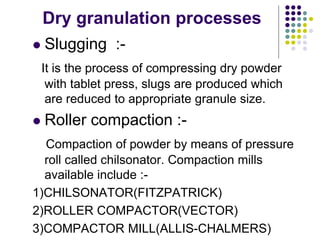 Granulation | PPT