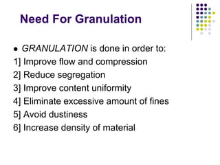 Granulation | PPT