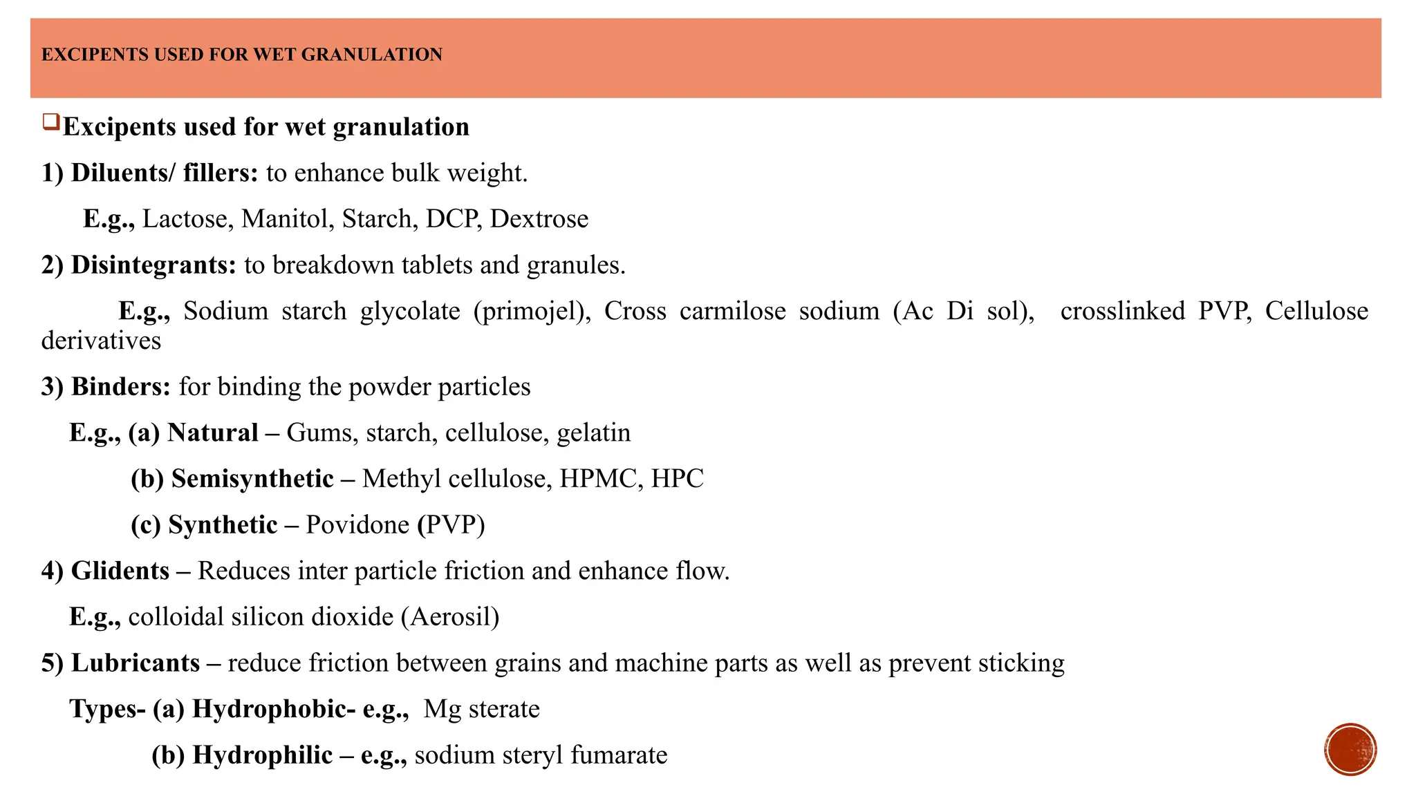GRANULATION and methods of granulation.pptx