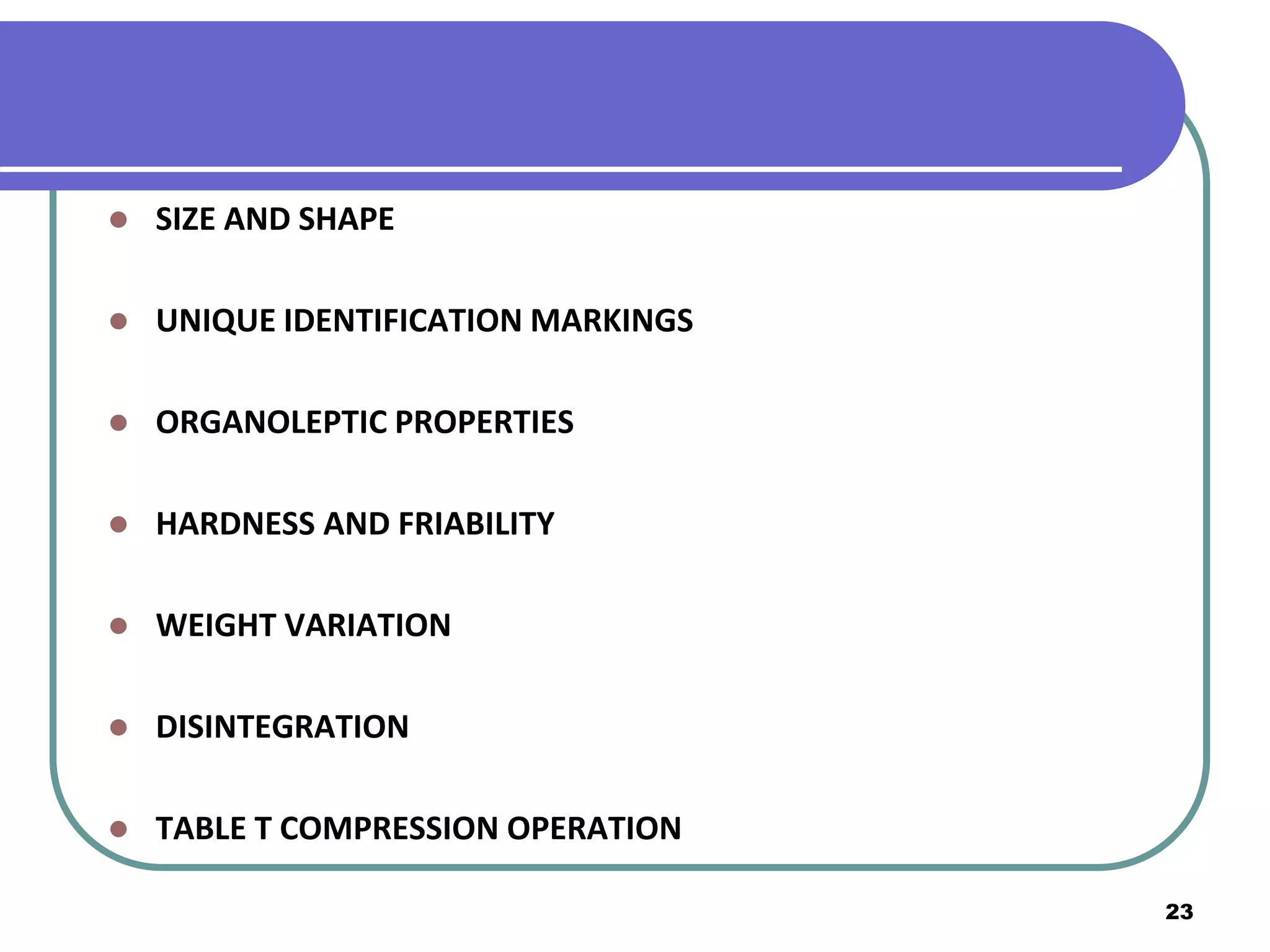 Granulation - Compression-1.pptx