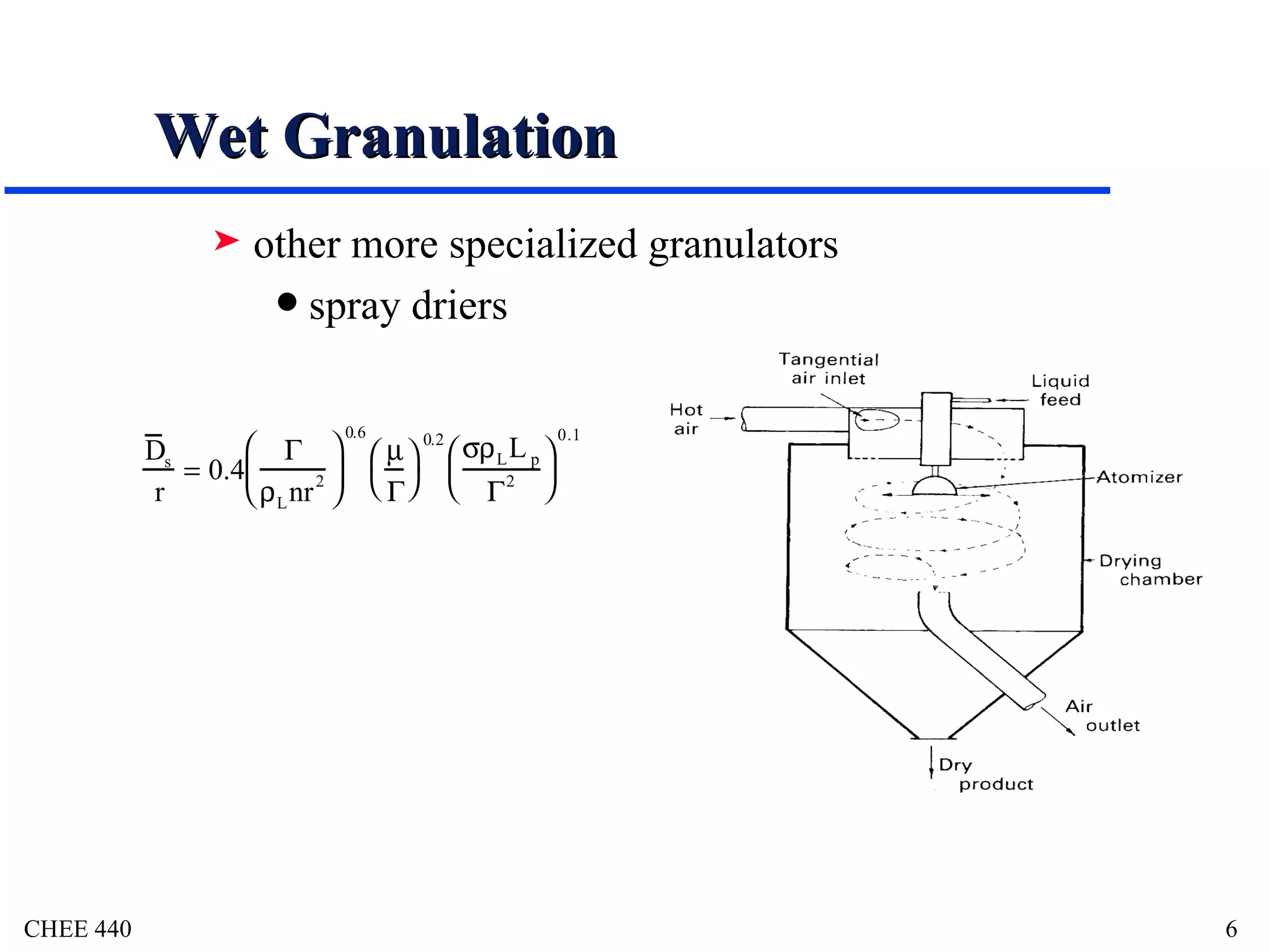 Granulation Process | PPT
