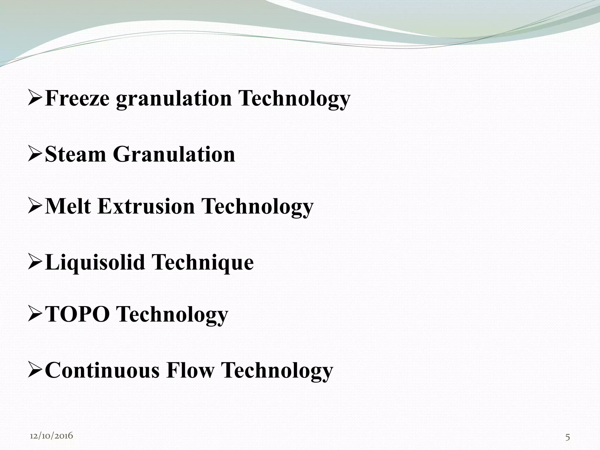 Moisture Activated Dry Granulation Technology | PPT
