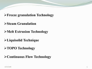 Moisture Activated Dry Granulation Technology | PPT