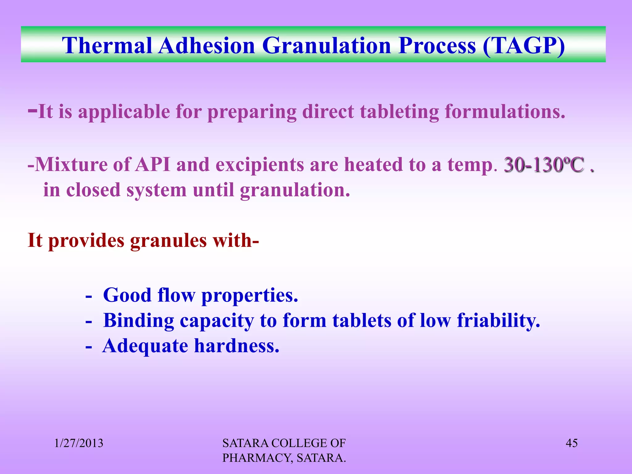 Granulation ppt. | PPTX