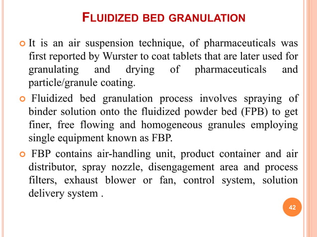 Granulation and its novel techniques | PPTX | Pharmaceutical Industry | Industries