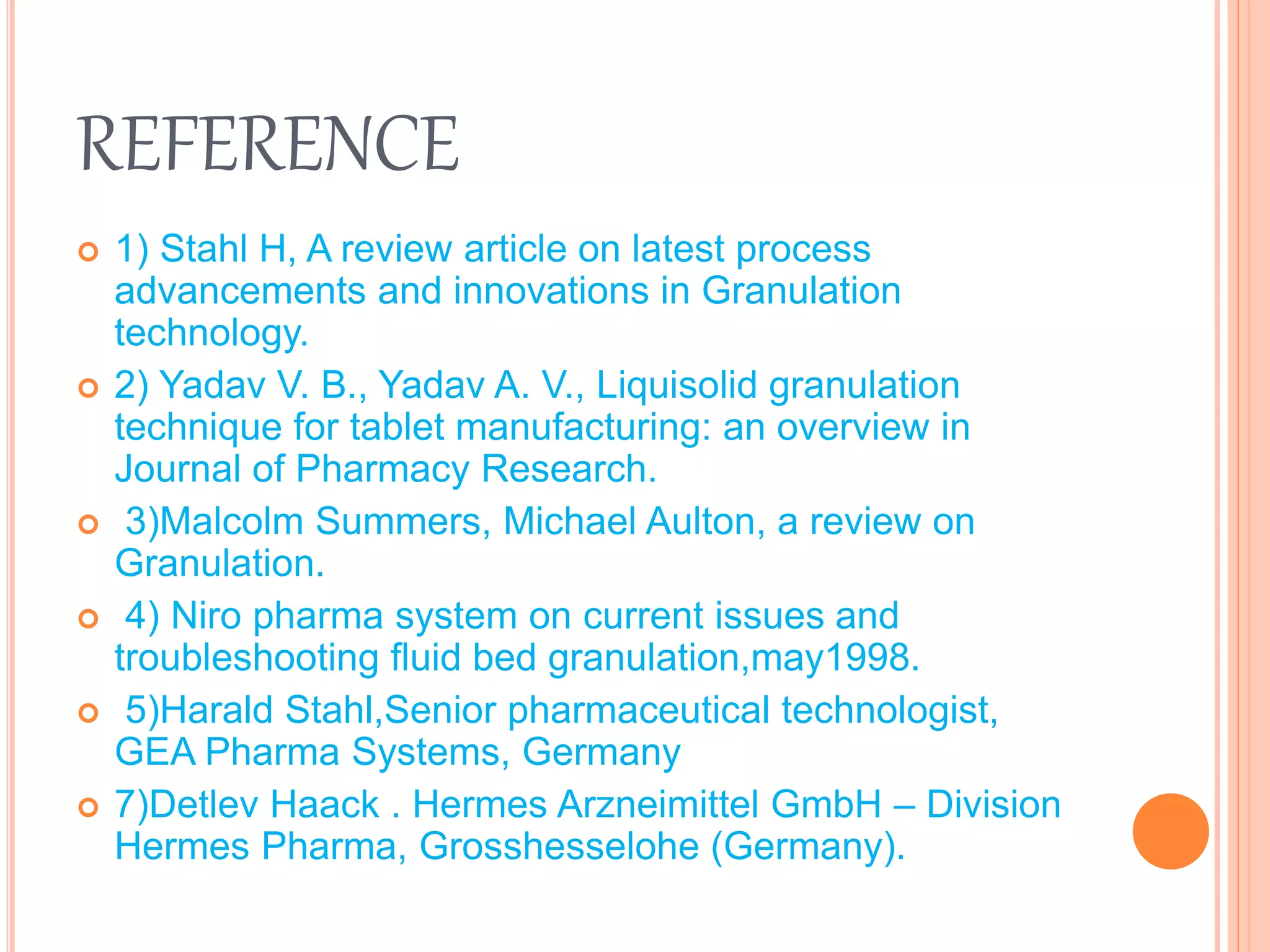 Granulation ppt new... | PPTX