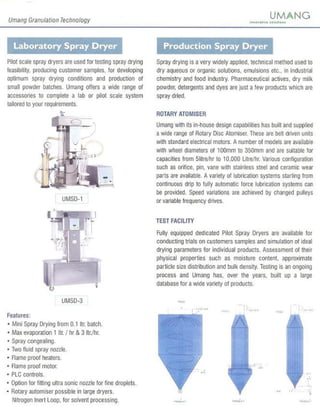 Granulation processing | PDF | Mechanical and Industrial Engineering Industry | Industries