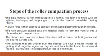 GRANULATION TECHNIQUES used in the pharmaceuticals .pptx