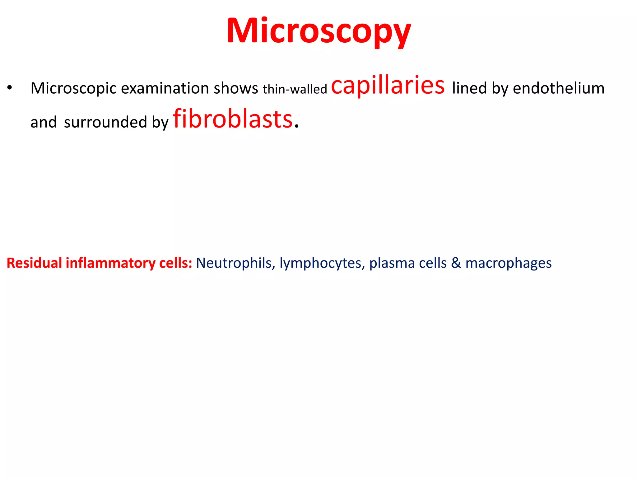 Granulation tissue formation | PPTX