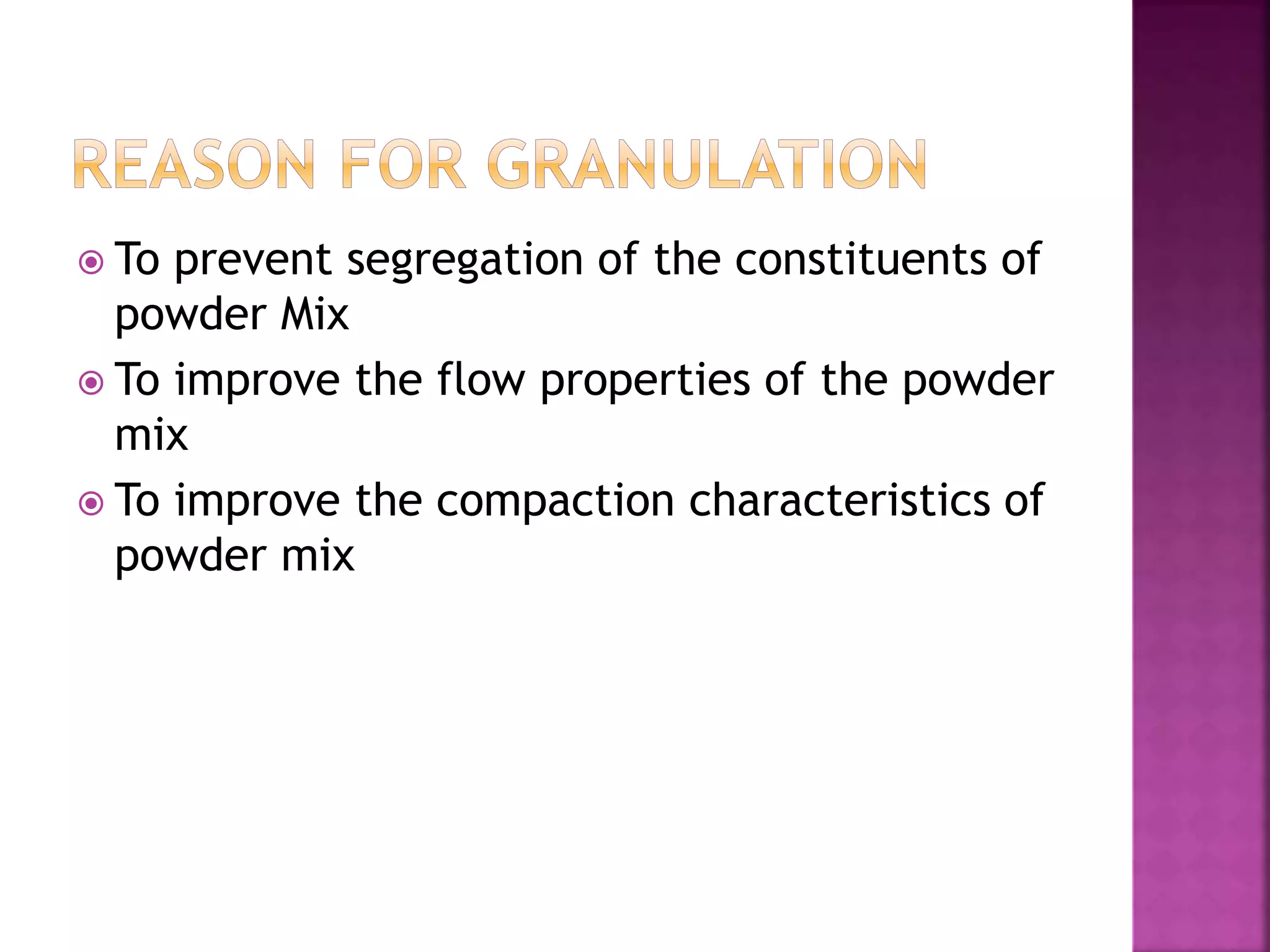 Granules | PPTX