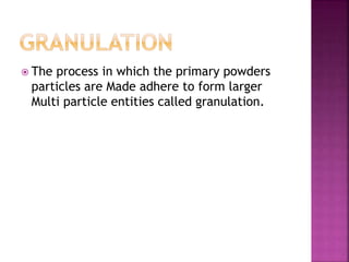 Granules | PPTX