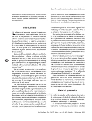 Granulocitos inmaduros | PDF | Blood Disorders | Diseases and Conditions