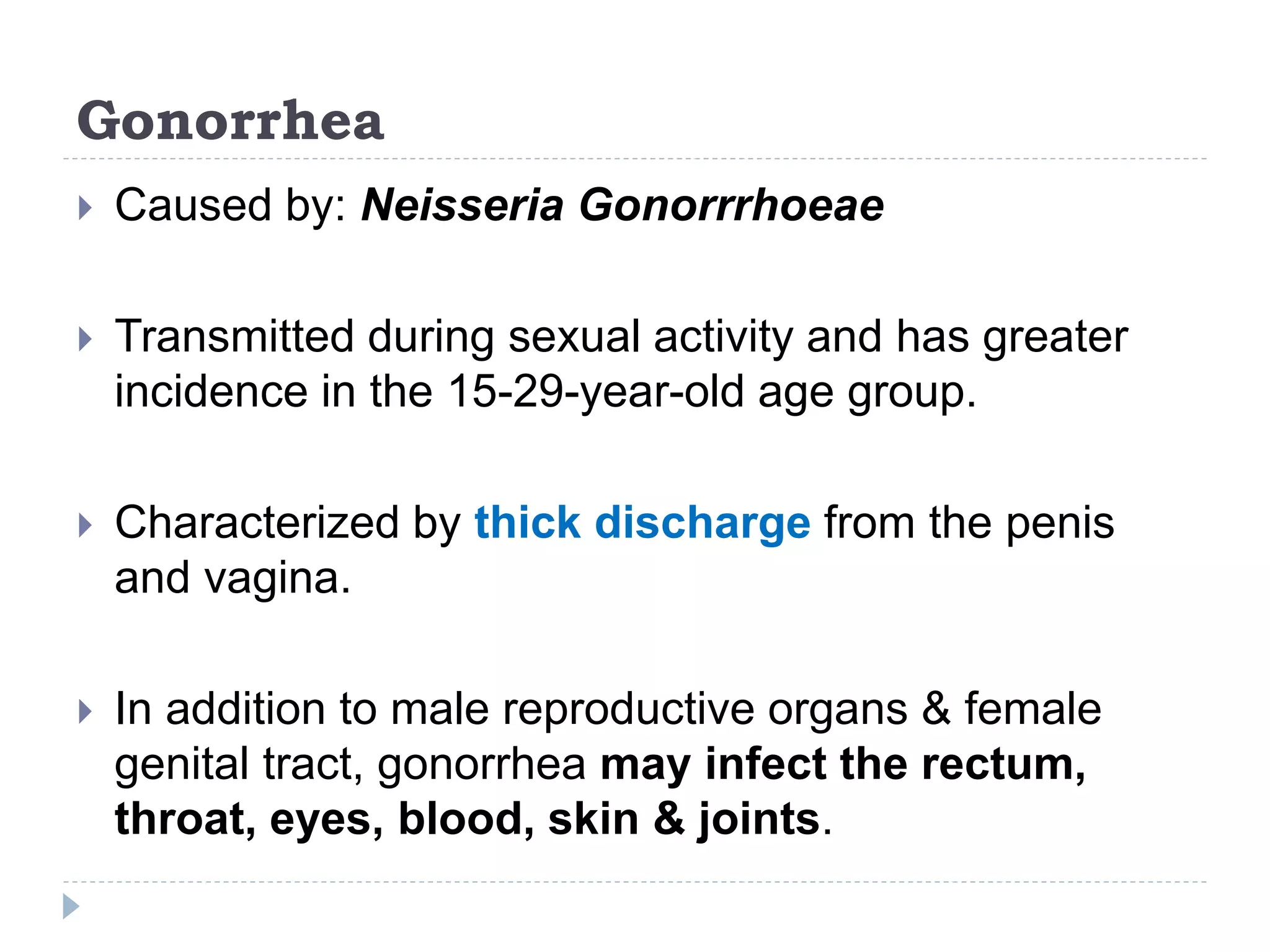 Granuloma inguinale, lymphogranuloma venereum, gonorrhea | PPTX