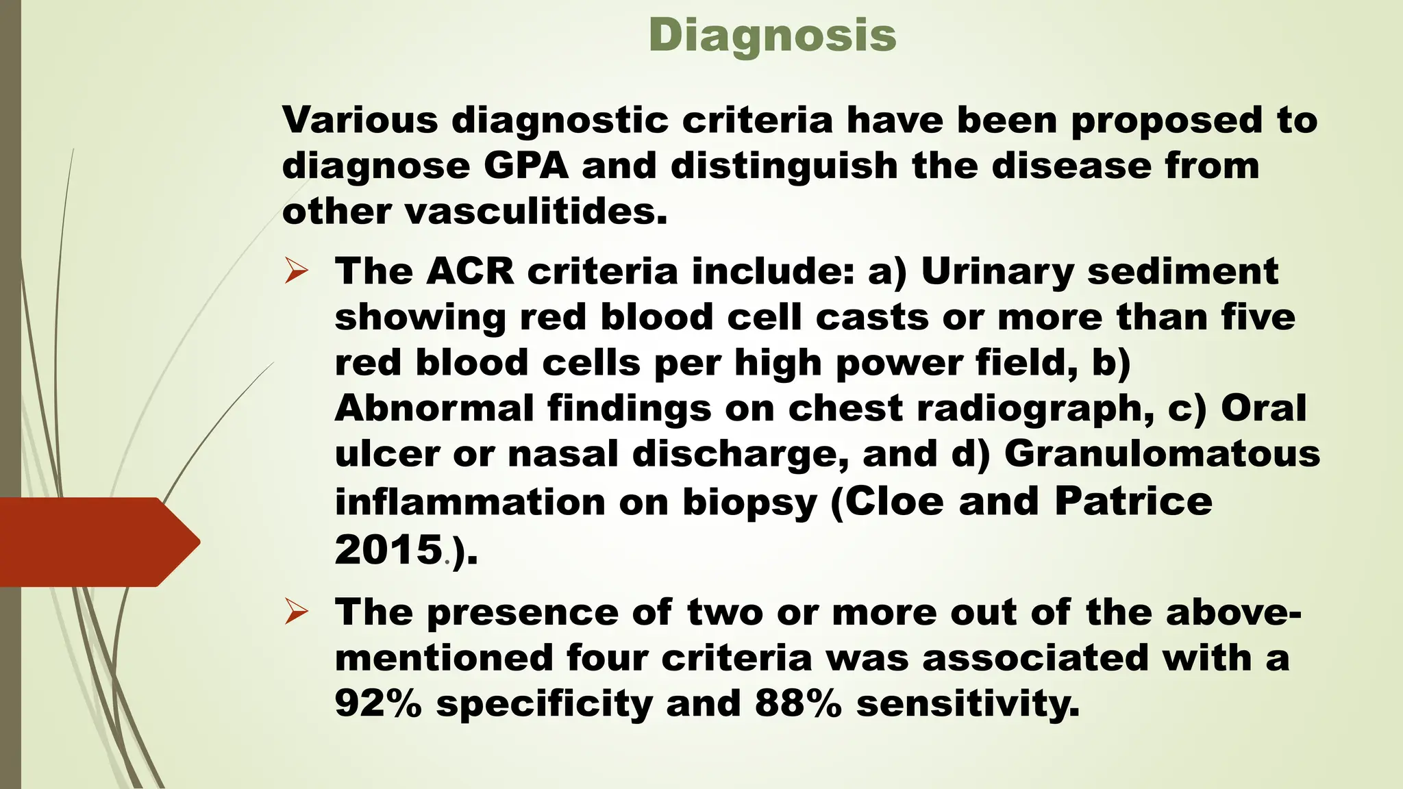 GRANULOMATOSIS WITH POLYAANGIITIS: An Ortho/neuro doc | PPTX