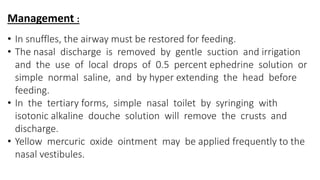 Granulomatous diseases of nose | PPT