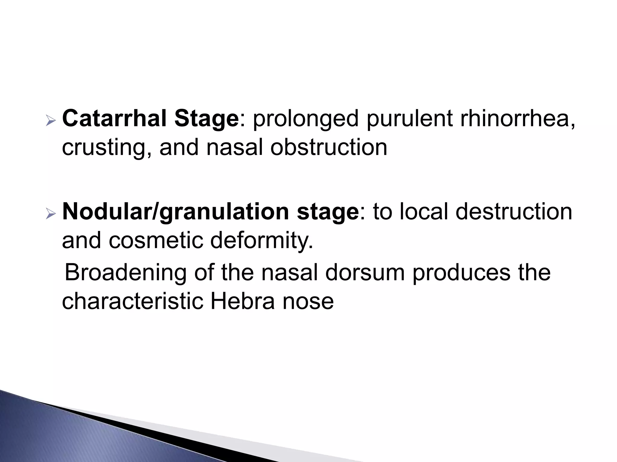 Granulomatous diseases of nose | PPTX