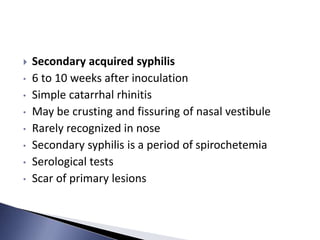 Granulomatous diseases of nose | PPTX