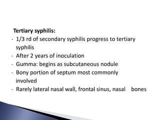 Granulomatous diseases of nose | PPTX