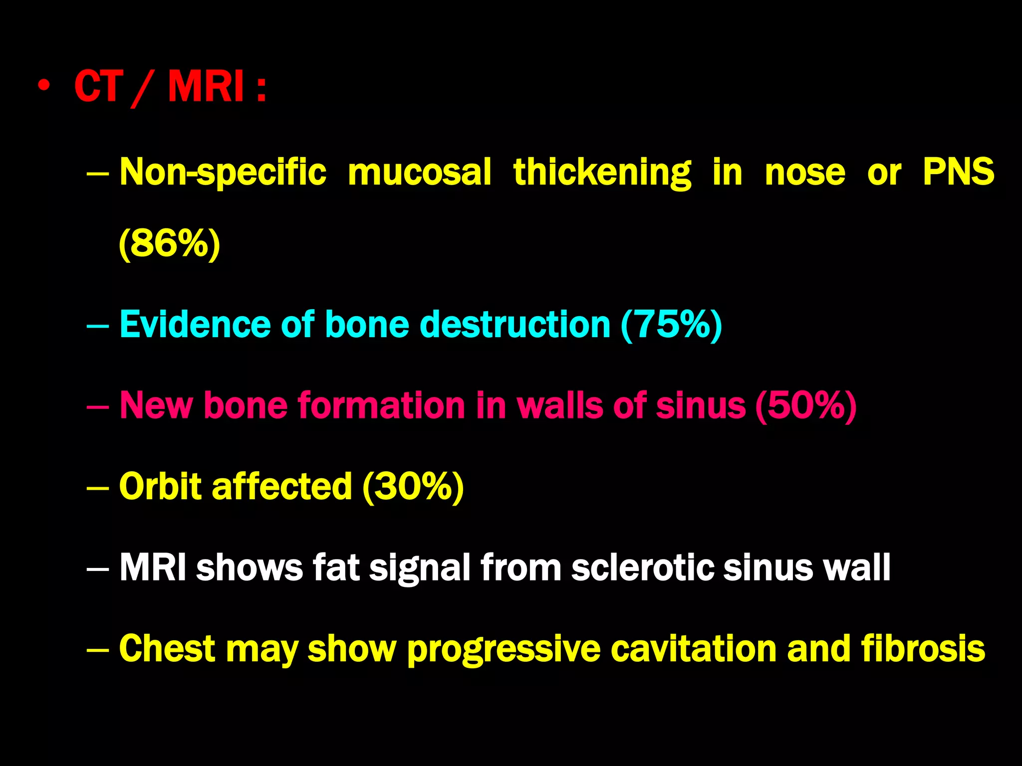 Granulomatous diseases of nose | PPT