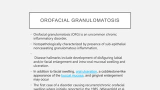 granulomatous lesion of oral and maxillofacial surgery | PPTX