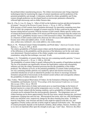 Granulometry of clinker | PDF