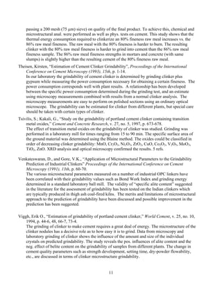 Granulometry of clinker | PDF