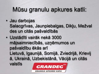 Granulu Apkures Katlu Ražotājs- GRANDEG | PPTX