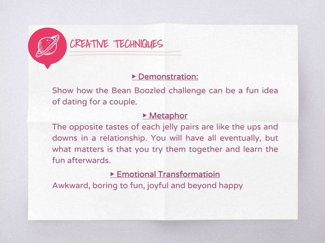 Bean boozled Communication Strategy | PPTX
