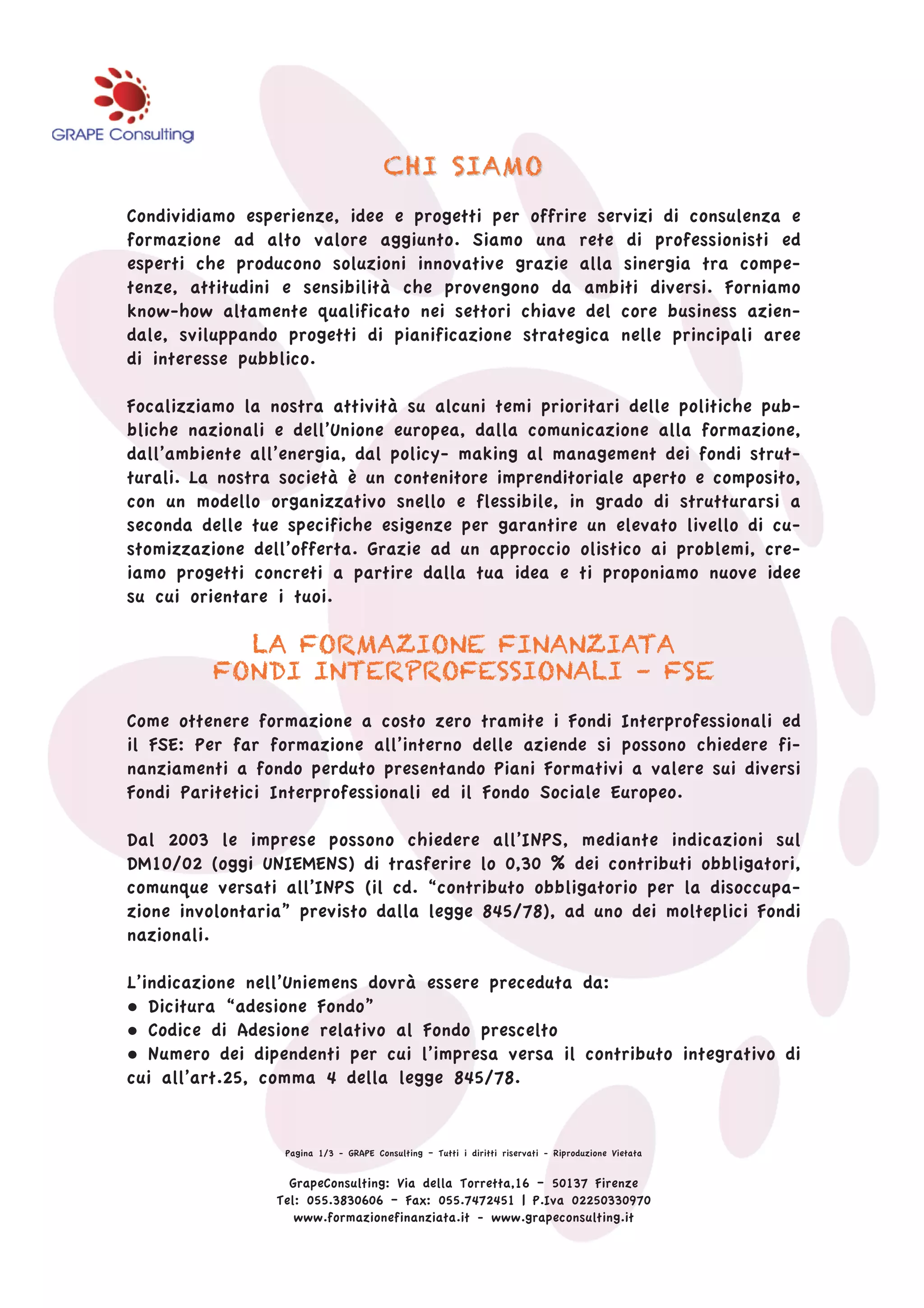 Grape Consulting | PDF