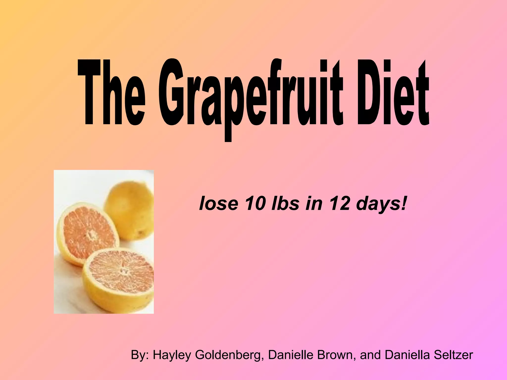 Grapefruit powerpoint | PPT