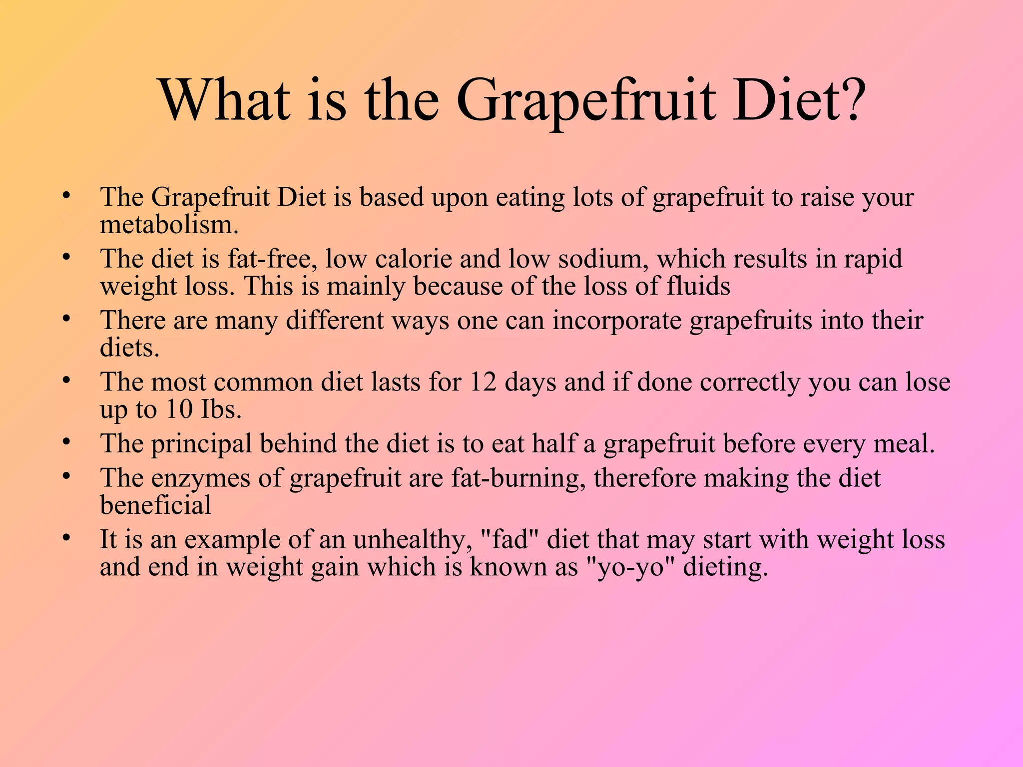 Grapefruit powerpoint | PPT