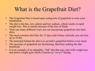 Grapefruit powerpoint | PPT