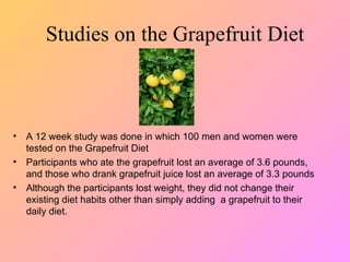 Grapefruit powerpoint | PPT