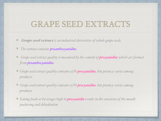 Grape seed extract | PDF