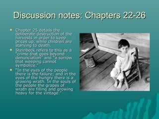 Grapes of wrath main 19 30 and test preview | PPT | Free Download