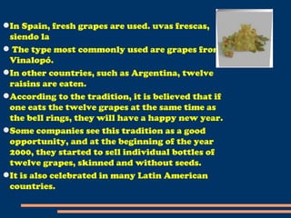Grapes tradition | PPT