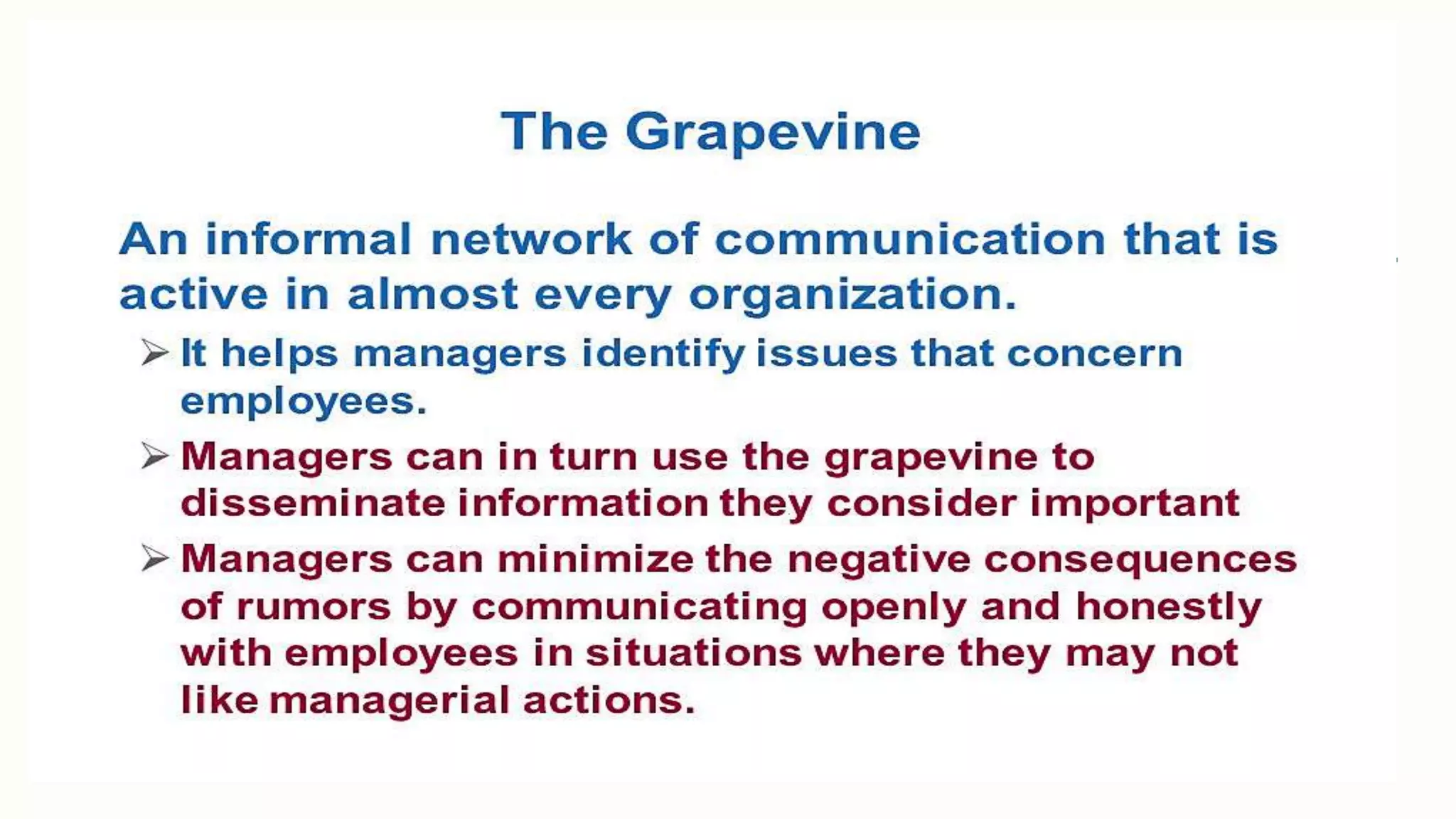 Informal Communication-Grapevine | PPTX