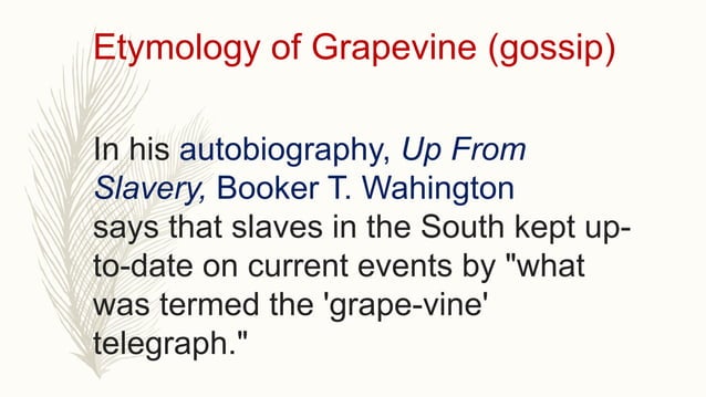 Informal Communication-Grapevine | PPTX