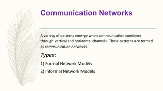 Informal Communication-Grapevine | PPTX