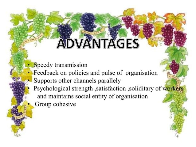 Grapevine communication | PPTX