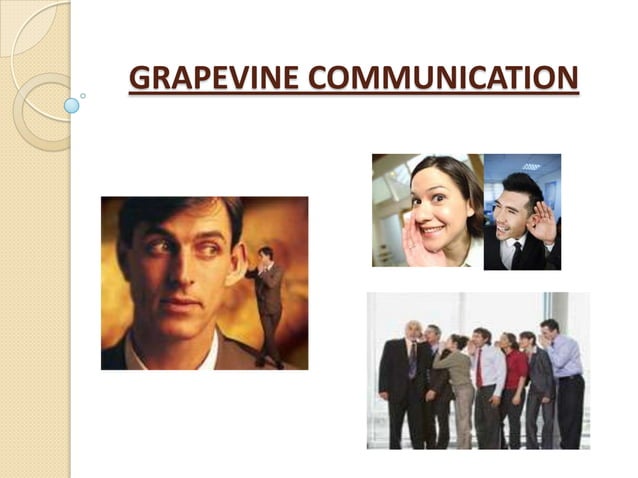 Grapevine communication raviraj mishra | PPTX