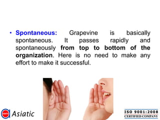 Grapevine communications for first line manager | PDF