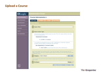 Grapevine Learning Management System | PPTX | Technology & Computing